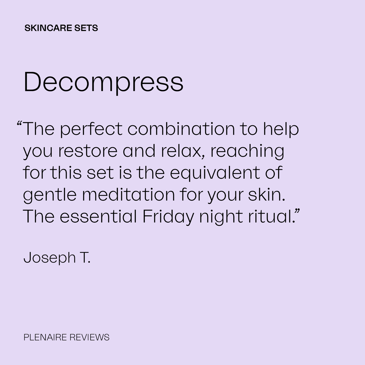 Decompress - The Relaxation Set – Plenaire